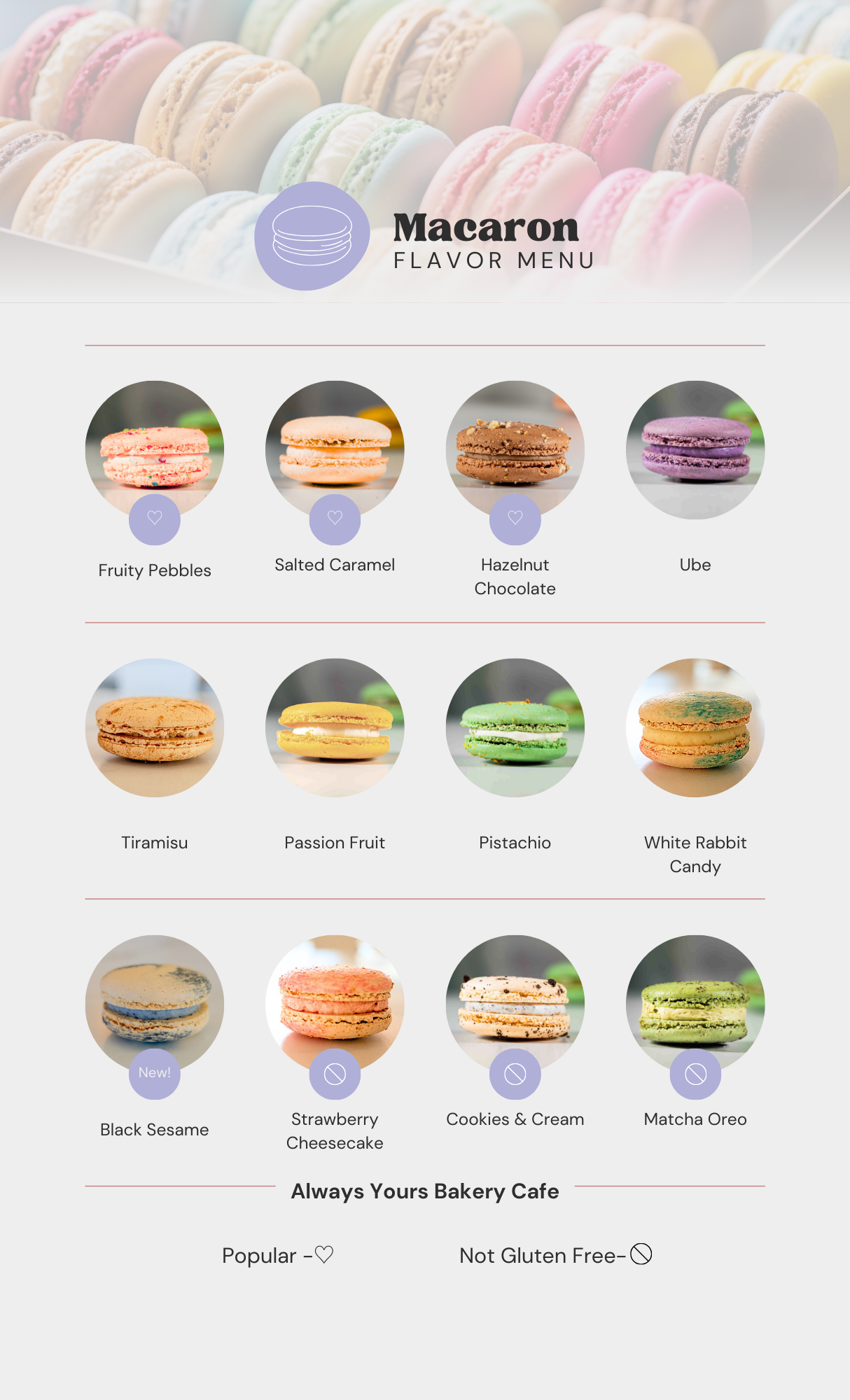 Macaron Gallery | Always Yours Bakery Cafe